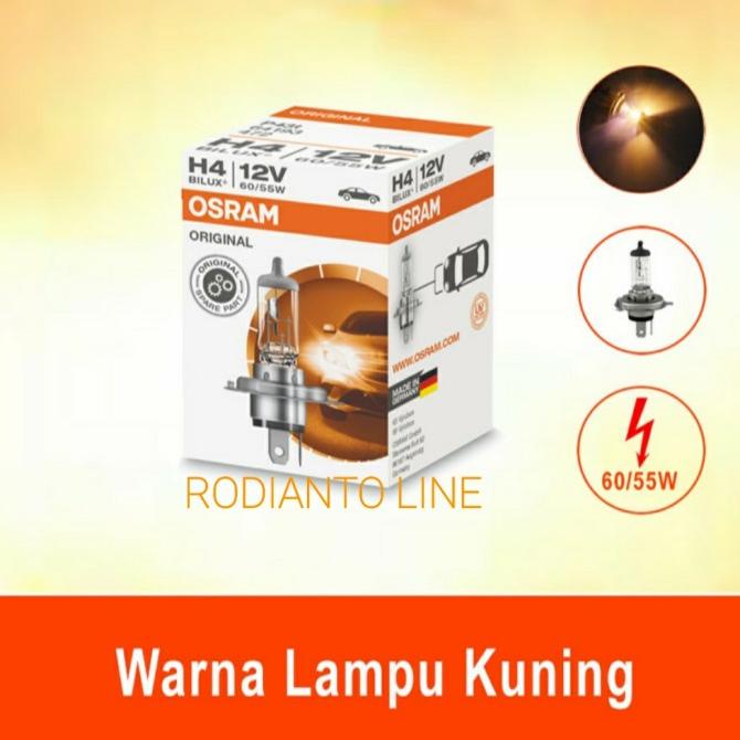Jual LAMPU HALOGEN MOBIL PHANTER H4 12V 60/55W ORIGINAL BAWAN MOBIL rod14 Ayo Order | Shopee ...