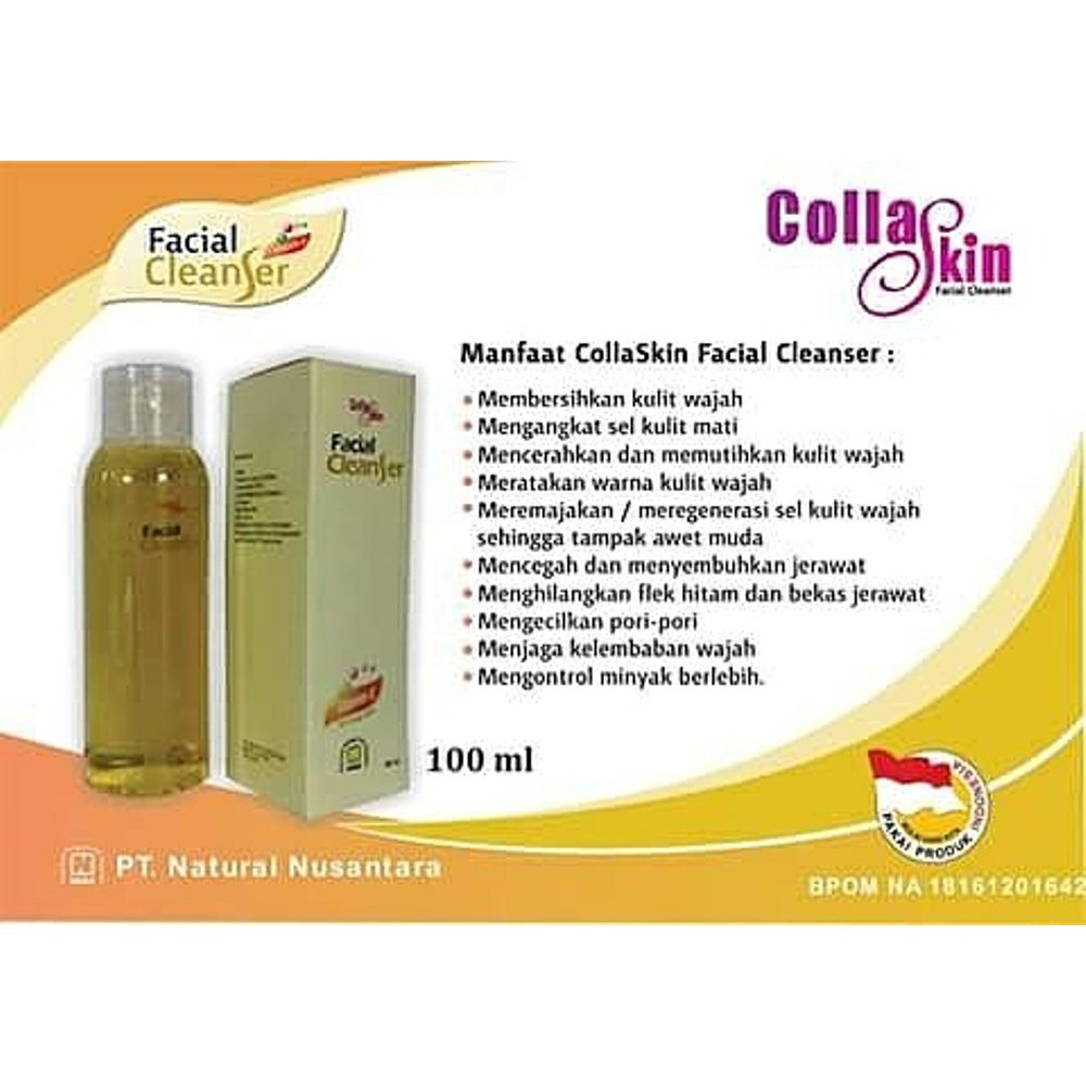 Jual Collaskin Facial Cleanser / Pembersih Muka , Menghilangkan Jerawat ...