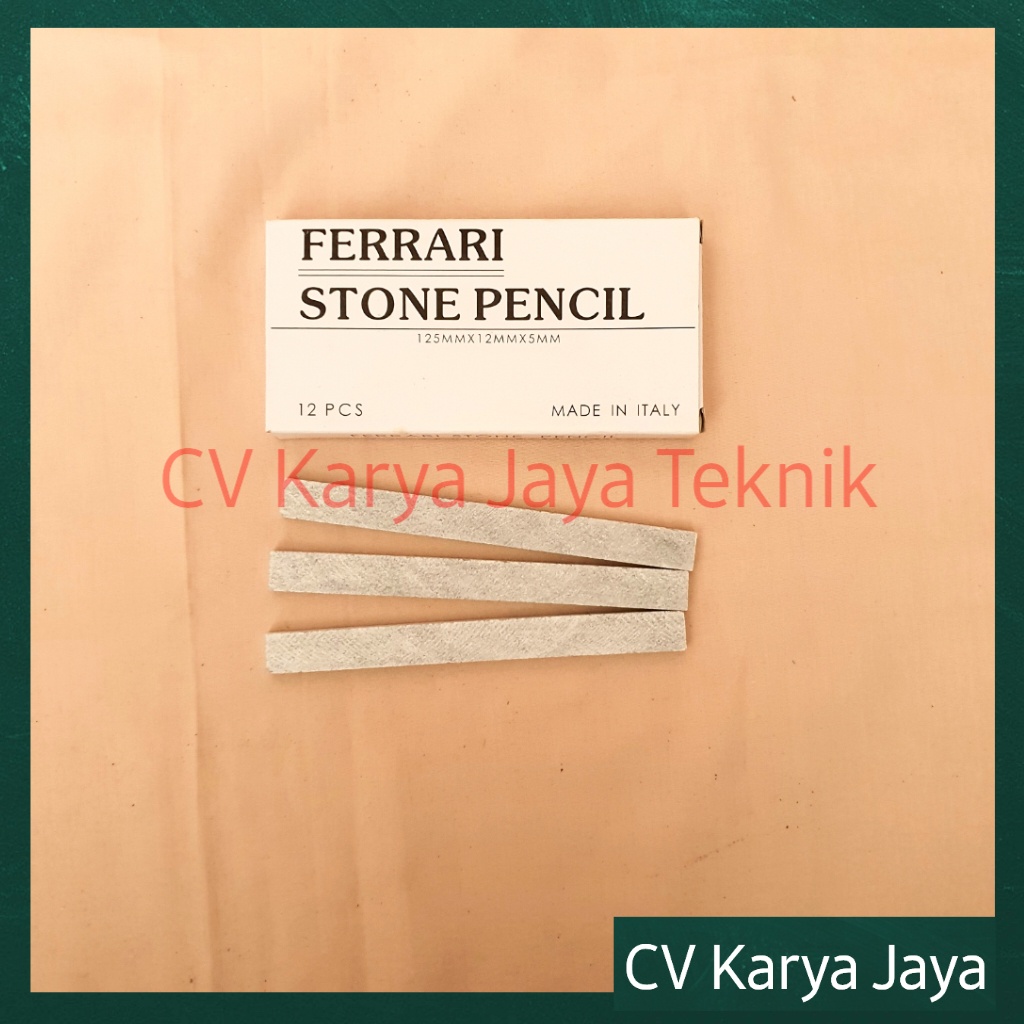 Jual Kapur Besi Ferrari Putih / Plate Stone Pensil / Pensil Tulis Besi | Shopee Indonesia