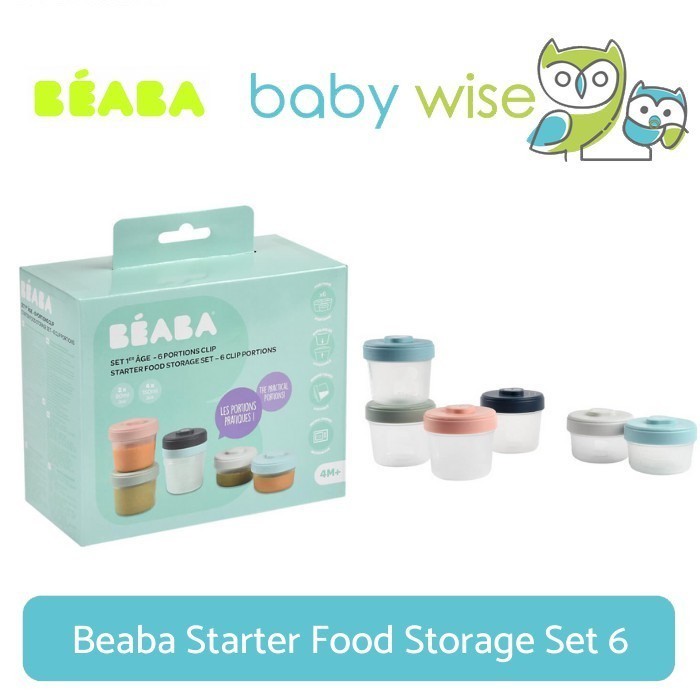Jual Beaba Starter Food Storage Set 6 | Shopee Indonesia