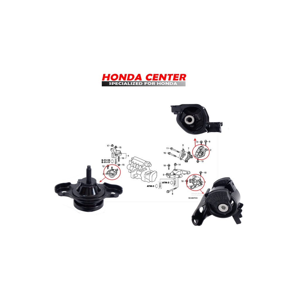 Jual Engine Mounting Gantungan Mesin Pangkuan Mesin Kaki Mesin Pondasi Mesin Transmisi Mounting ...