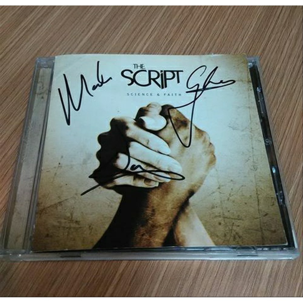 Jual CD: The Script - Science & Faith (Bertandatangan Asli) | Shopee ...