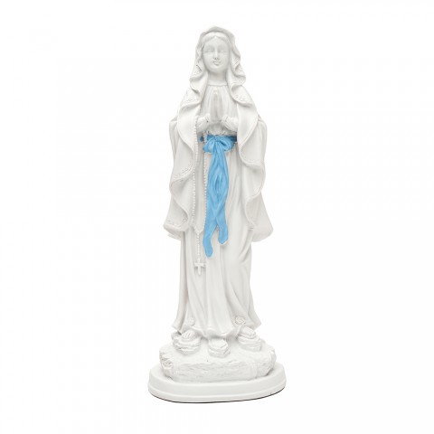 Jual Patung Bunda Maria Dari Lourdes Biru Putih 30cm perlengkapan ...