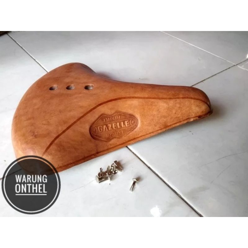 Jual COVER SADEL SEPEDA - KULIT SADEL SEPEDA ONTHEL - SADEL KULIT - JOK ...