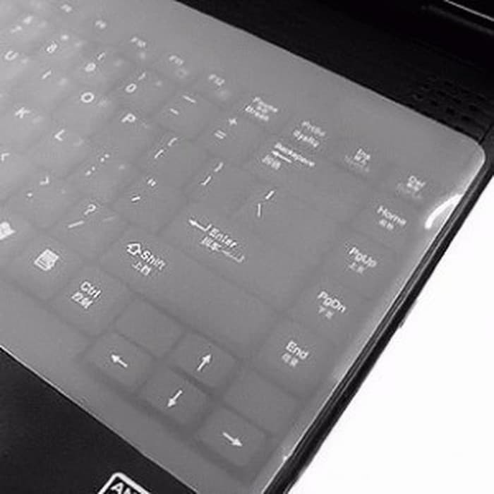 Jual Cover Keyboard PROTECTOR Pelindung Universal Silikon Transparan ...
