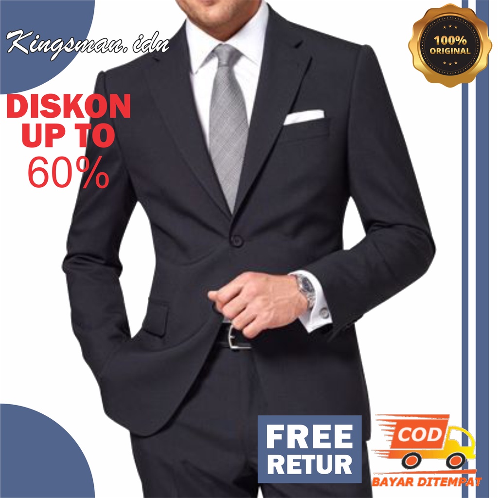Jual JAS BLAZER PRIA SLIM FIT JAS FORMAL PRIA JAS PENGANTIN | Shopee ...