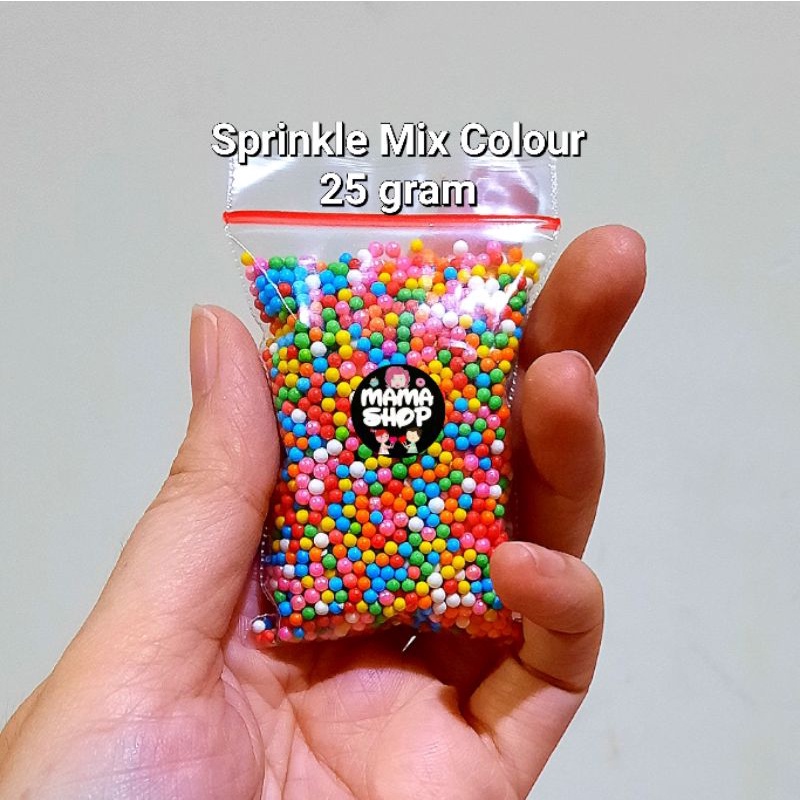 Jual Spikel Trimit Hiasan Kue Ulang Tahun Gula Warna Warni Sprinkle ...