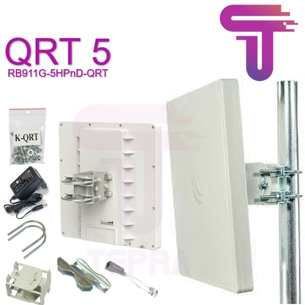Jual MikroTik QRT 5 RB911G-5HPnD-QRT 5GHz 24dBi | Shopee Indonesia
