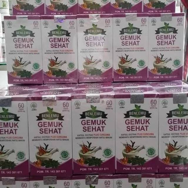 Jual Kapsul gemuk sehat Benlemu 60 kapsul | Shopee Indonesia