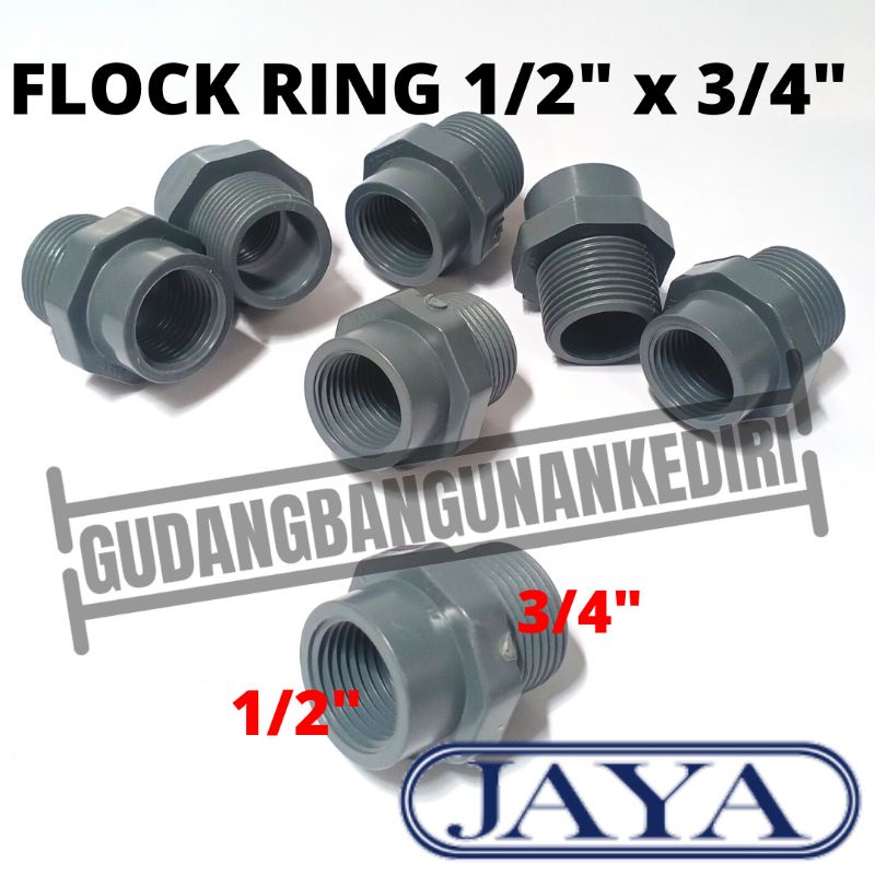 Jual Vlok ring valve ring flock ring flok ring 1/2" x 3/4" JAYA ...