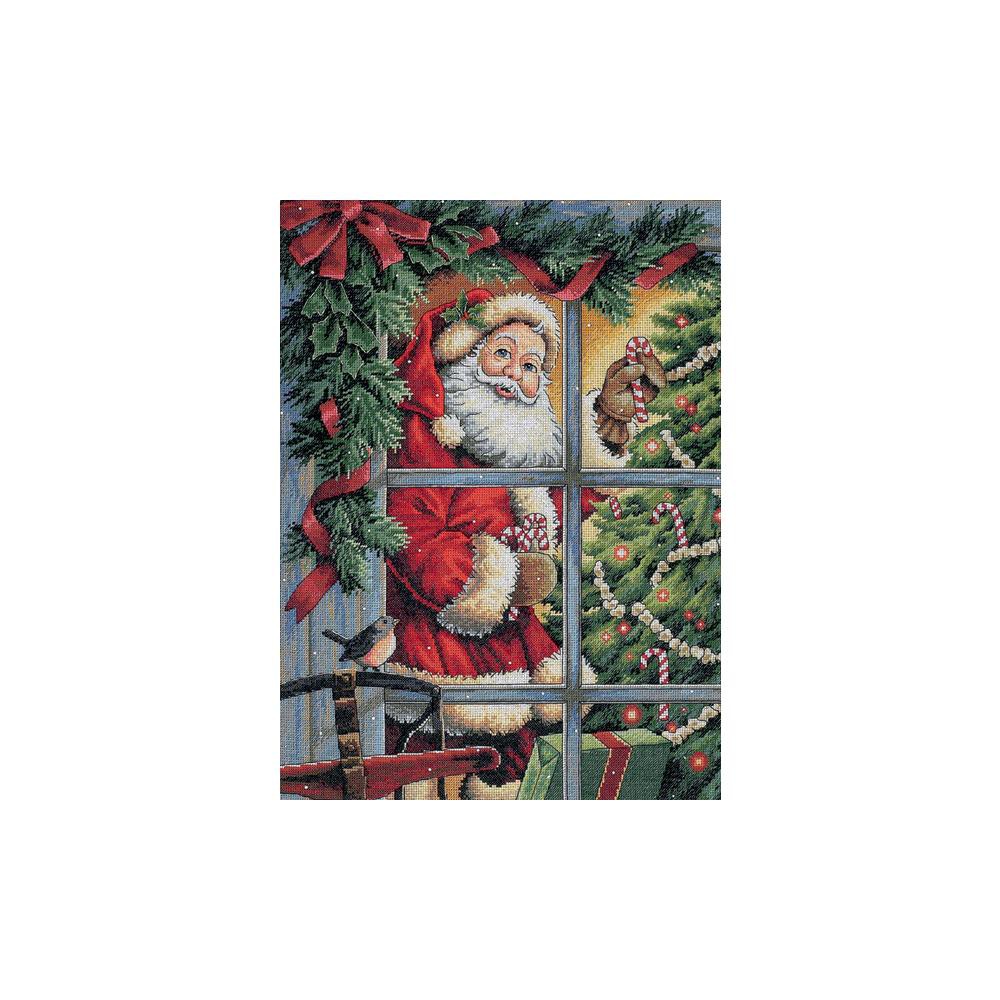 Jual Paket Kristik Original / Asli Dimensions 8734 Candy Cane Santa ...