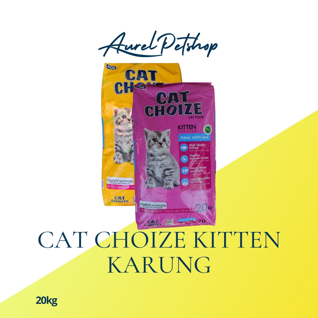 Jual CAT CHOIZE KITTEN FRESH PACK KEMASAN KARUNG 20KG | Shopee Indonesia