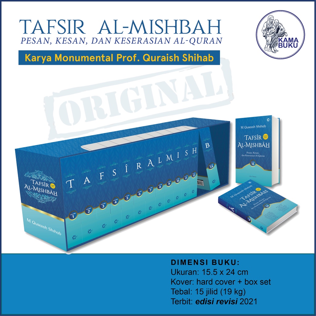 Jual Tafsir Al-Mishbah (EDISI REVISI TERBARU 2021) | Shopee Indonesia