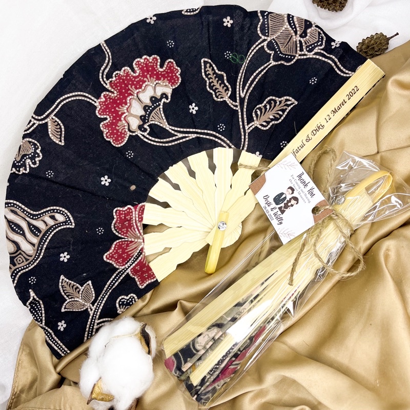 Jual Souvenir Kipas Batik Khas Jogja | Shopee Indonesia