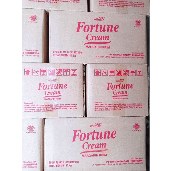 Jual Grab/Gojek Only Fortune Margarin Krim 15kg / Mentega Fortune ...