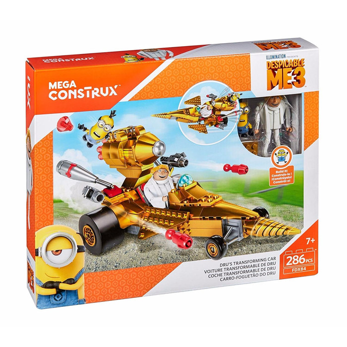 Jual Lego / Brick Mega Bloks Construx Despicable Me 3 Minions Dr. Dru ...