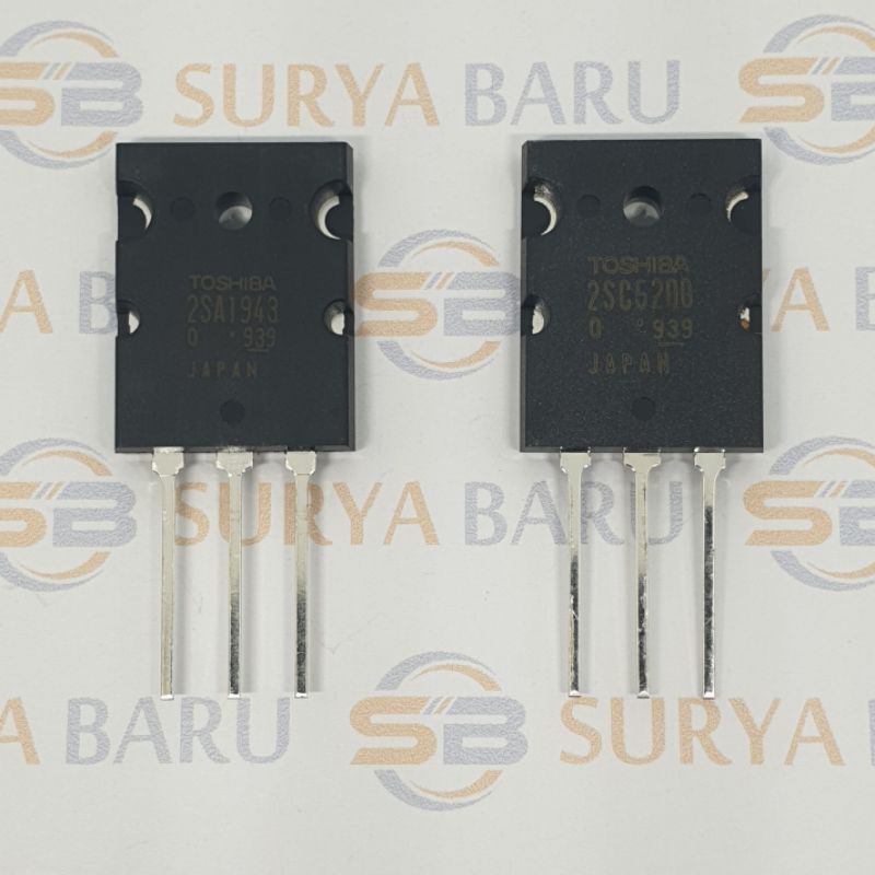 Jual A1943 / C5200 SET TR TRANSISTOR MOSFET | Shopee Indonesia