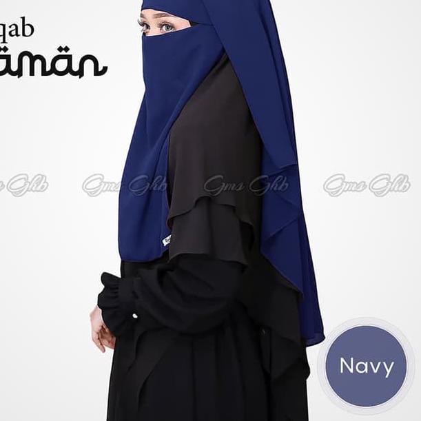 Jual TFV NIQAB YAMAN Hijab Jilbab Cadar Syari Bahan Sifon Hycon . | Shopee Indonesia