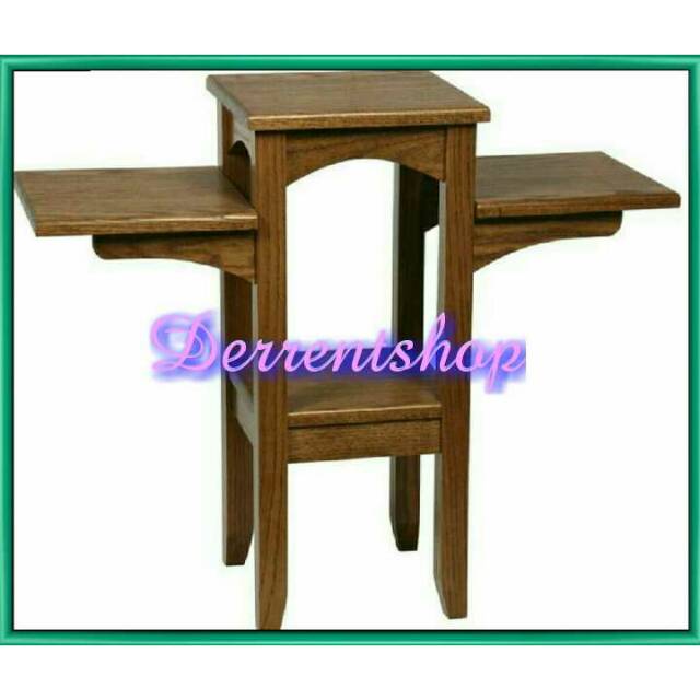 Jual Meja dispenser kayu | Shopee Indonesia