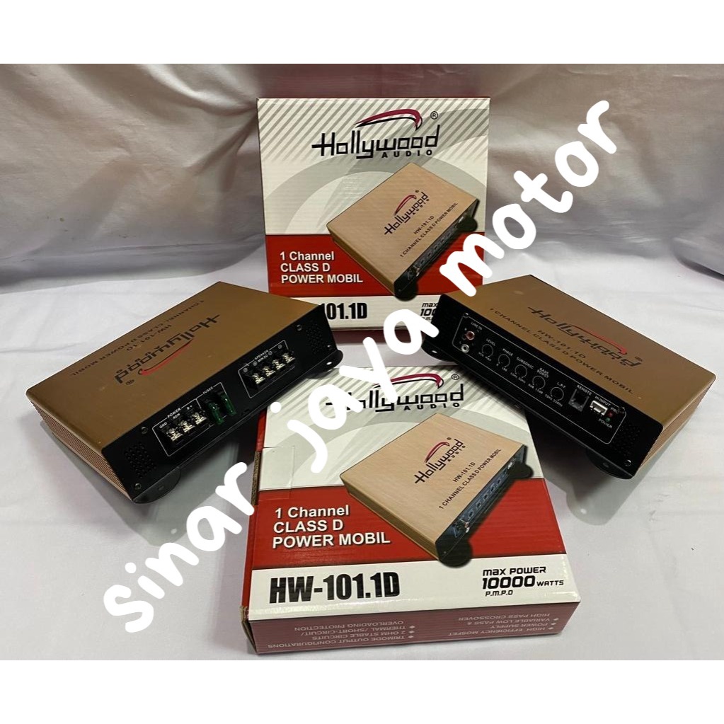 Jual POWER MONOBLOCK CLASS D HOLLYWOOD HW 101.1D Hollywood Power | Shopee Indonesia