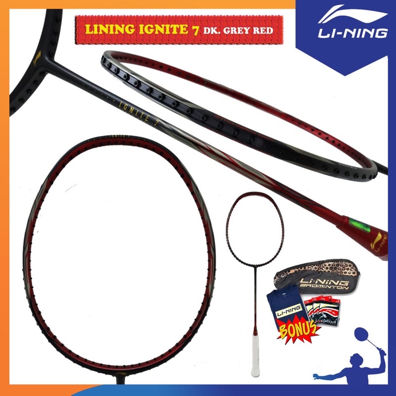 Jual RAKET LINING IGNITE 7 ORIGINAL | Shopee Indonesia