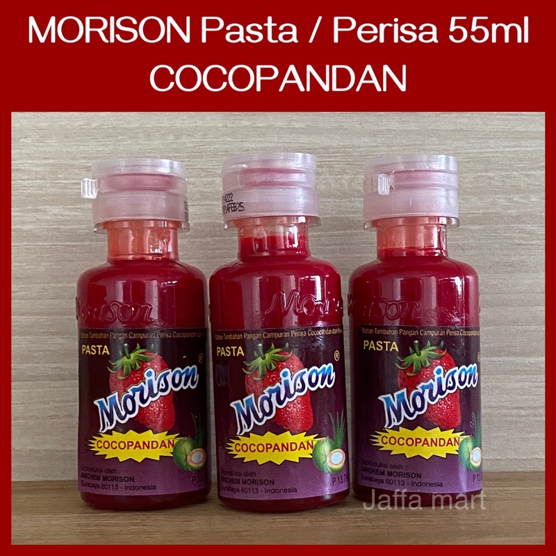 Jual JAFFA MART Perisa / Pasta MORISON 50ml - COCOPANDAN | Shopee Indonesia