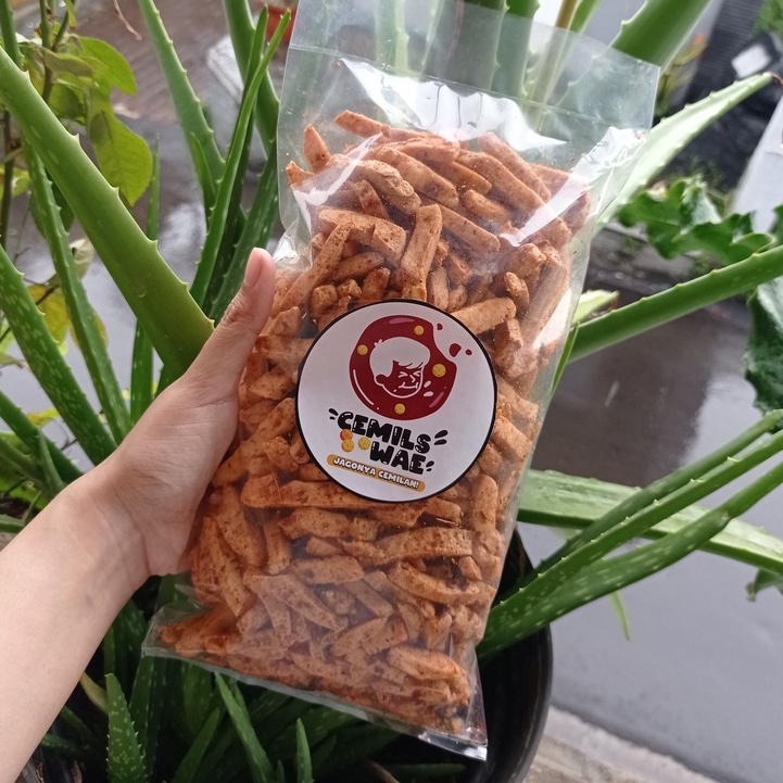 Jual Basreng Stik Pedas / Original 400 gram dengan Daun Jeruk Asli ...
