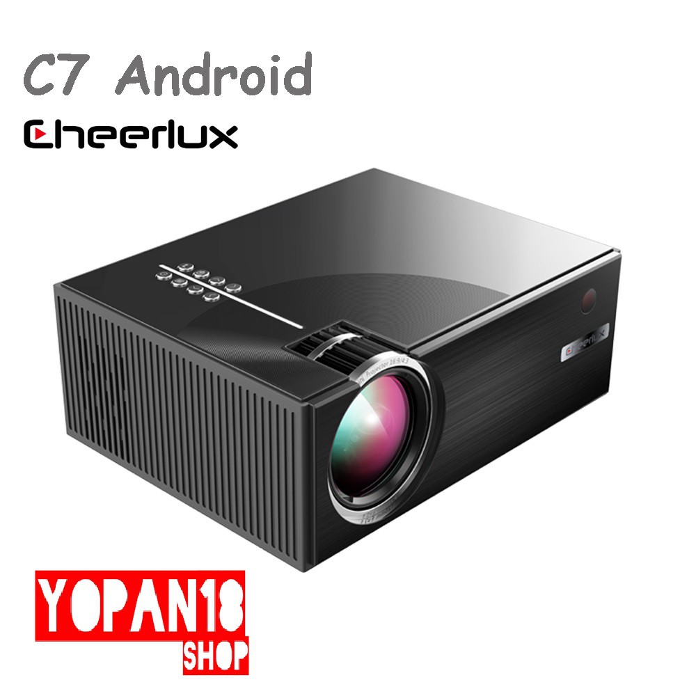 Jual Mini Projector Cheerlux C7 Premium 1500 Lumens Tv Tuner Proyektor ...