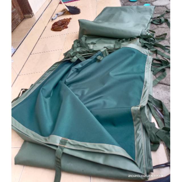Jual Terpal terop kain canvas ukuran 4x6 | Shopee Indonesia