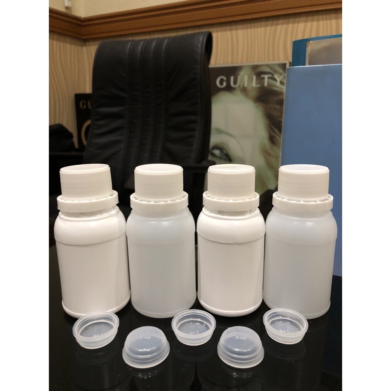 Jual Botol Agro 100ml / Botol Labor / Botol HDPE Kimia / Botol Pertanian | Shopee Indonesia