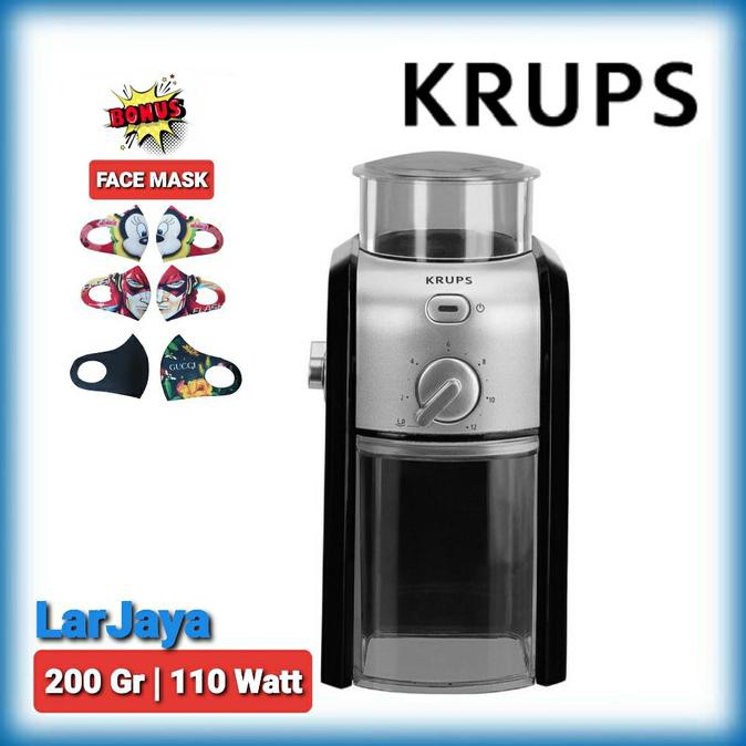 Jual PENGGILING KOPI KRUPS GVX231 / BURR GRINDER KRUPS GVX231 | Shopee ...