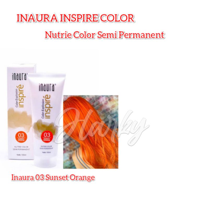 Jual INAURA COLOR EXPLOSION INSPIRE 100ML HAIR CAT PEWARNA RAMBUT ...