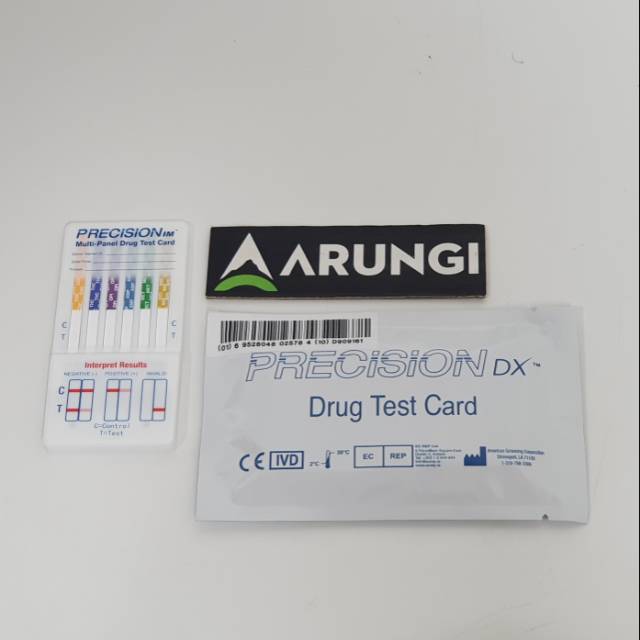Jual Alat Test Narkoba-Precision DX11 Multi 11 Panel Drug Test Card ...