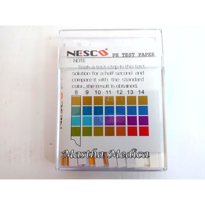Jual PH Paper Cek Kadar Asam Basa 0- 14 strip PH meter | Shopee Indonesia