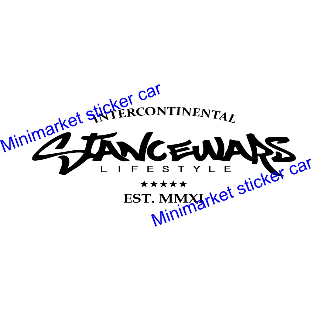 Jual sticker stiker jdm drift stancewars lifestyle international ...