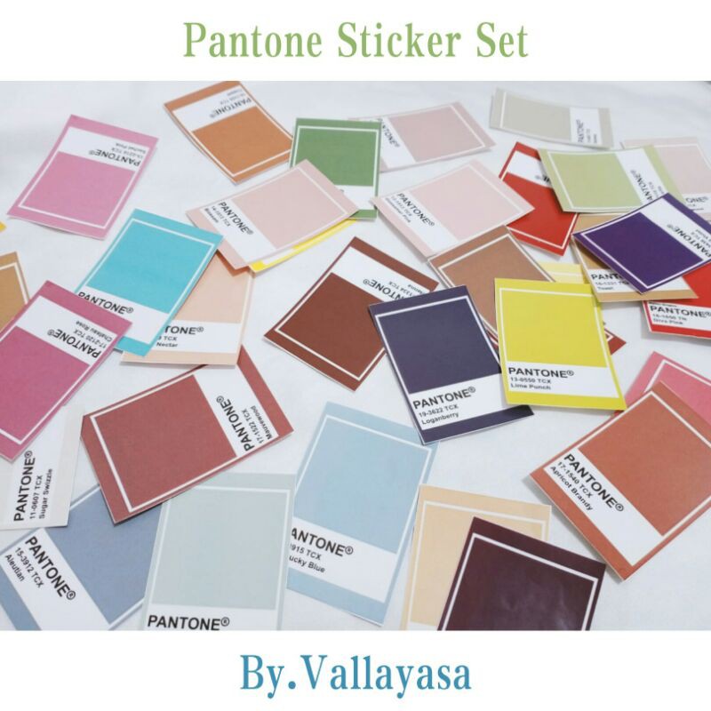 Jual Pantone Sticker Set | Shopee Indonesia