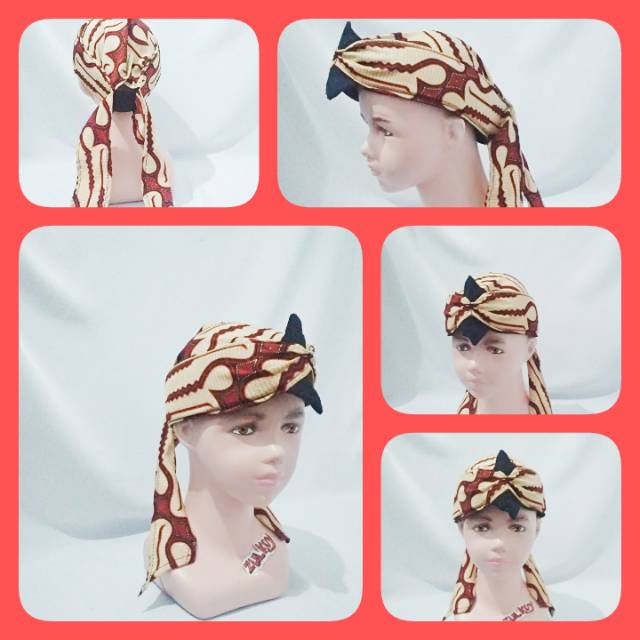 Jual Blangkon ikat kepala topi bando belangkon udeng totopong khas ...