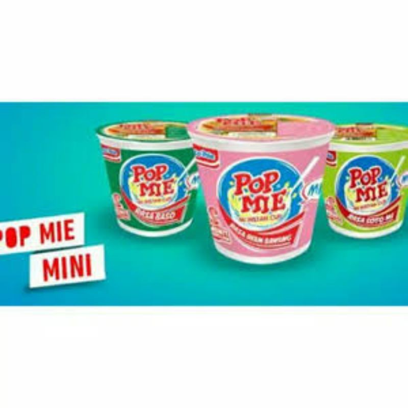 Jual POP MIE MINI ANEKA RASA BASO / AYAM BAWANG / SOTO / MIE INSTAN ...