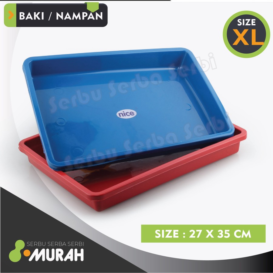 Jual Nampan segi - Baki - nampan Plastik NO 1 & 2 & 3 & 4 NICE | Shopee ...