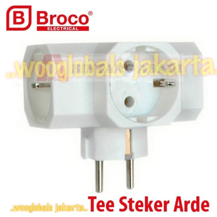 Jual Langsung Order SAMBUNGAN CABANG 3 BROCO STEKER TEE ARDE COLOKAN ...
