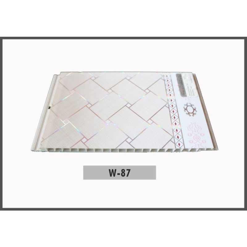 Jual plafon pvc lebar 20cm tebal 8mm | Shopee Indonesia