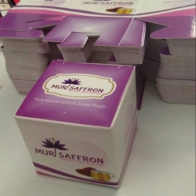 Jual Dus Box Safron/ serum min.1000 pcs | Shopee Indonesia