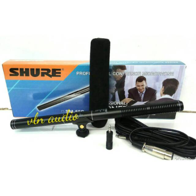 Jual Mic condensor telescopic shotgun SHURE SM 58S/SM58S | Shopee Indonesia