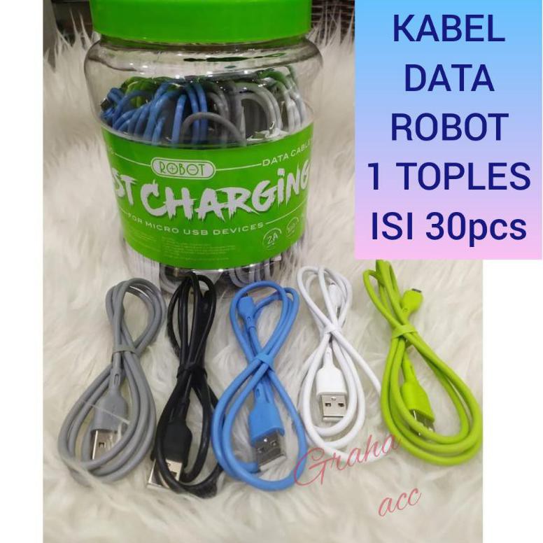 Jual KABEL DATA ROBOT RBM100 MICRO USB | Shopee Indonesia
