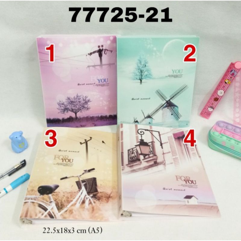 Jual FBI Binder Note A5/Buku Ring Besi/Buku Spiral/Spiral Book | Shopee ...