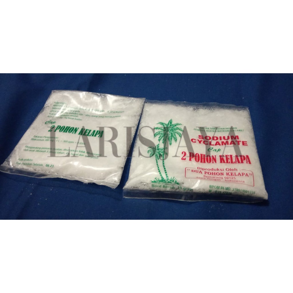 Jual PALING BAGUS!!! Sari Manis / Pemanis Buatan Cap 2 Pohon Kelapa Isi ...