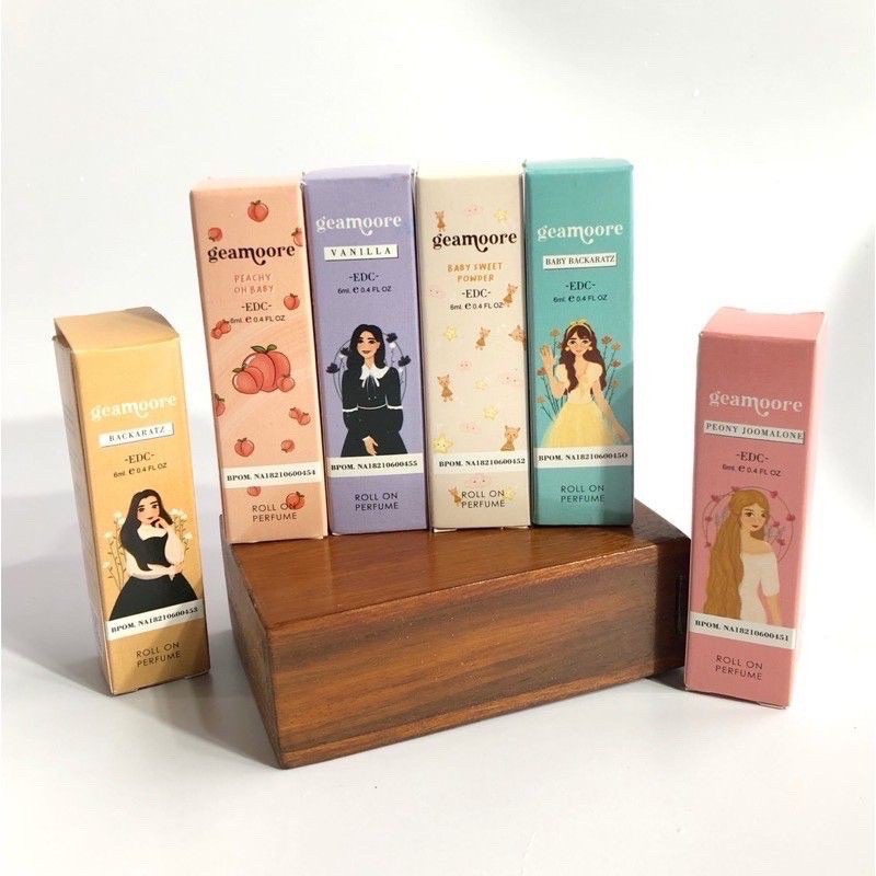 Jual [TERMURAH SESHOPEE! BPOM] PARFUM GEAMOORE 6ML ROLL ON PARFUME BY ...