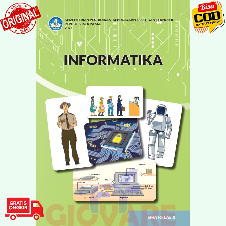 Jual BUKU INFORMATIKA KELAS 10 KURIKULUM MERDEKA ORIGINAL KEMENDIKBUD | INFORMATIKA SMA/MA KELAS ...