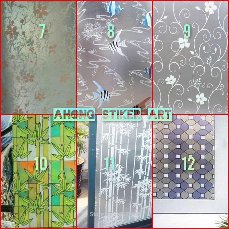Jual STIKER MOTIF/STICKER MOTIF/NEW MOTIF/KACA FILM MOTIF/STIKER UNTUK ...