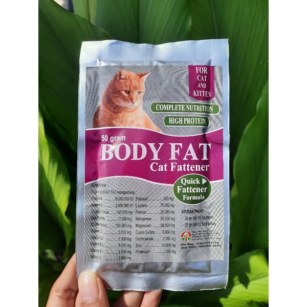 Jual Penggemuk Badan Kucing | Body Fat Cat Fattener | Shopee Indonesia